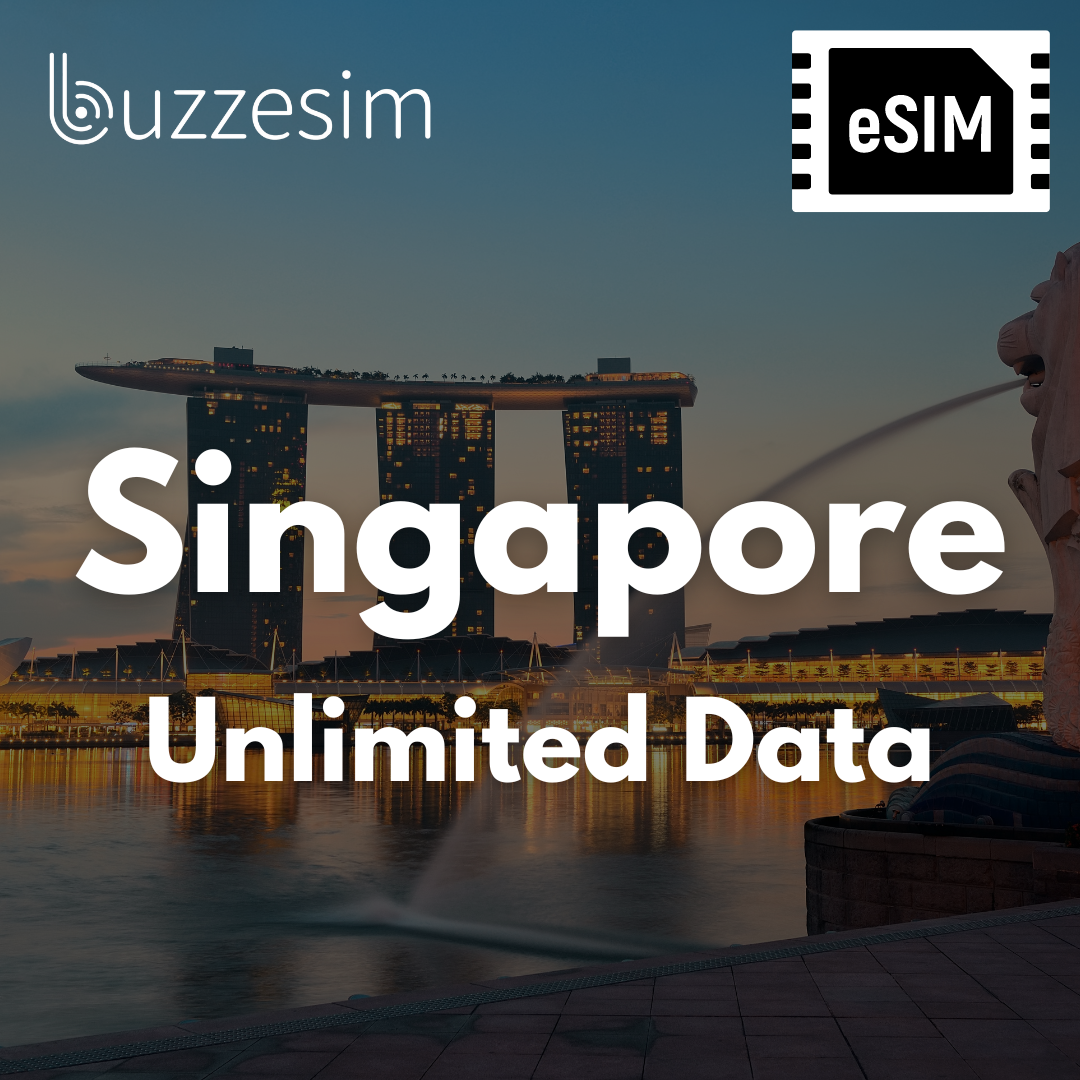 Singapore eSIM - Travel Unlimited Data (StarHub) – BuzzeSIM