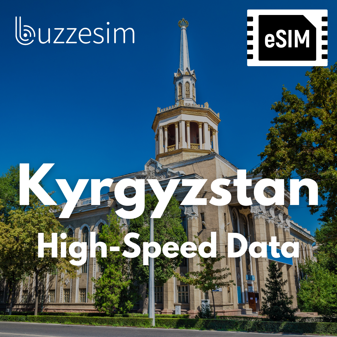 Kyrgyzstan eSIM - Best High-Speed Travel Data (Sky Mobile) – BuzzeSIM
