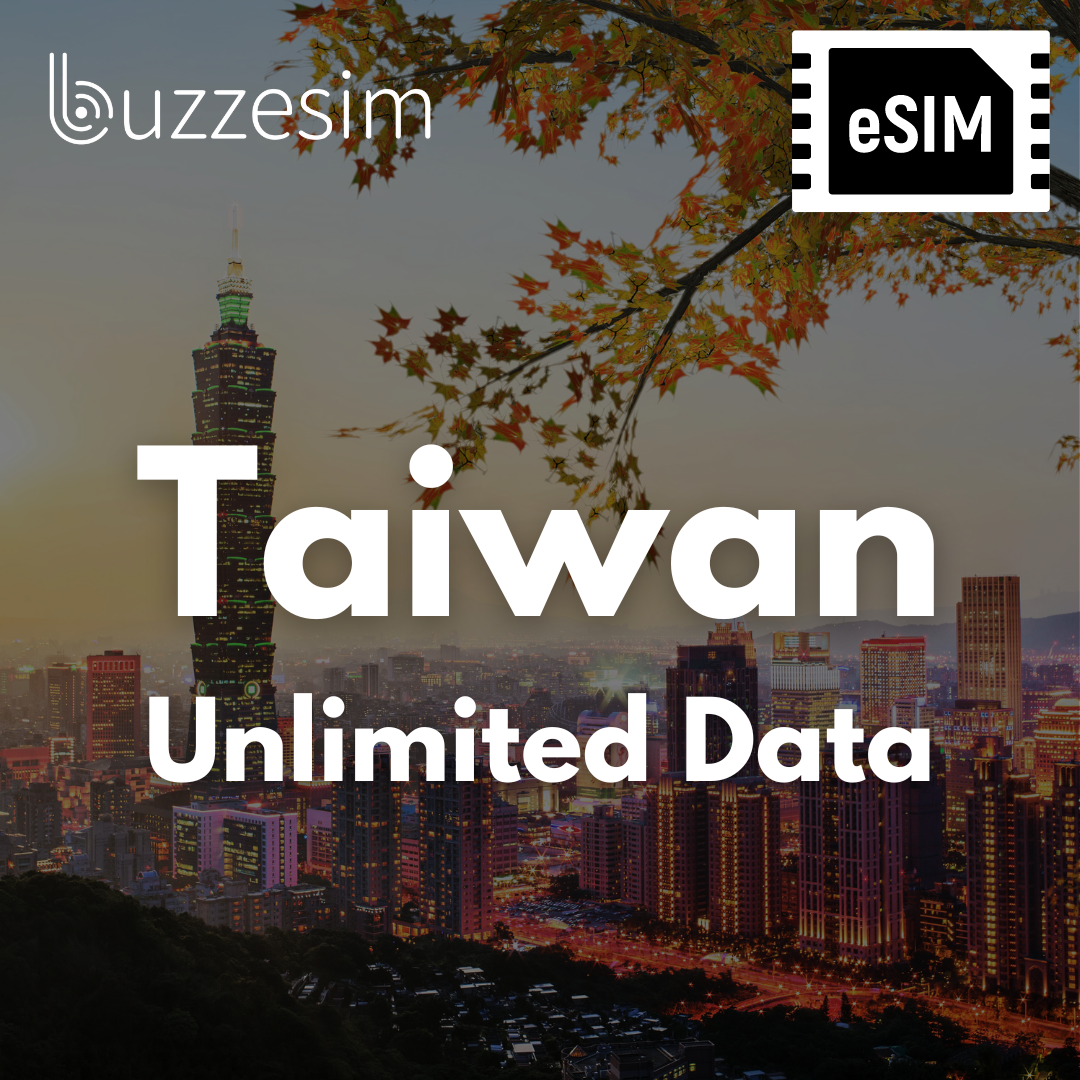 Taiwan eSIM - Travel Unlimited Data (CHT) – BuzzeSIM